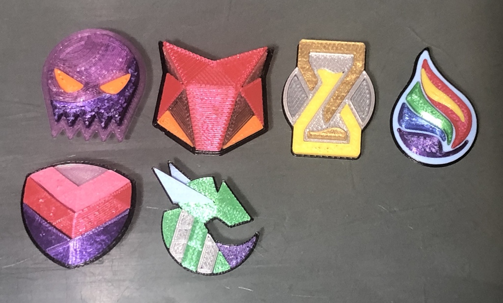 Toxic Cup PvP Badge by Nicholas B | Download free STL model ...