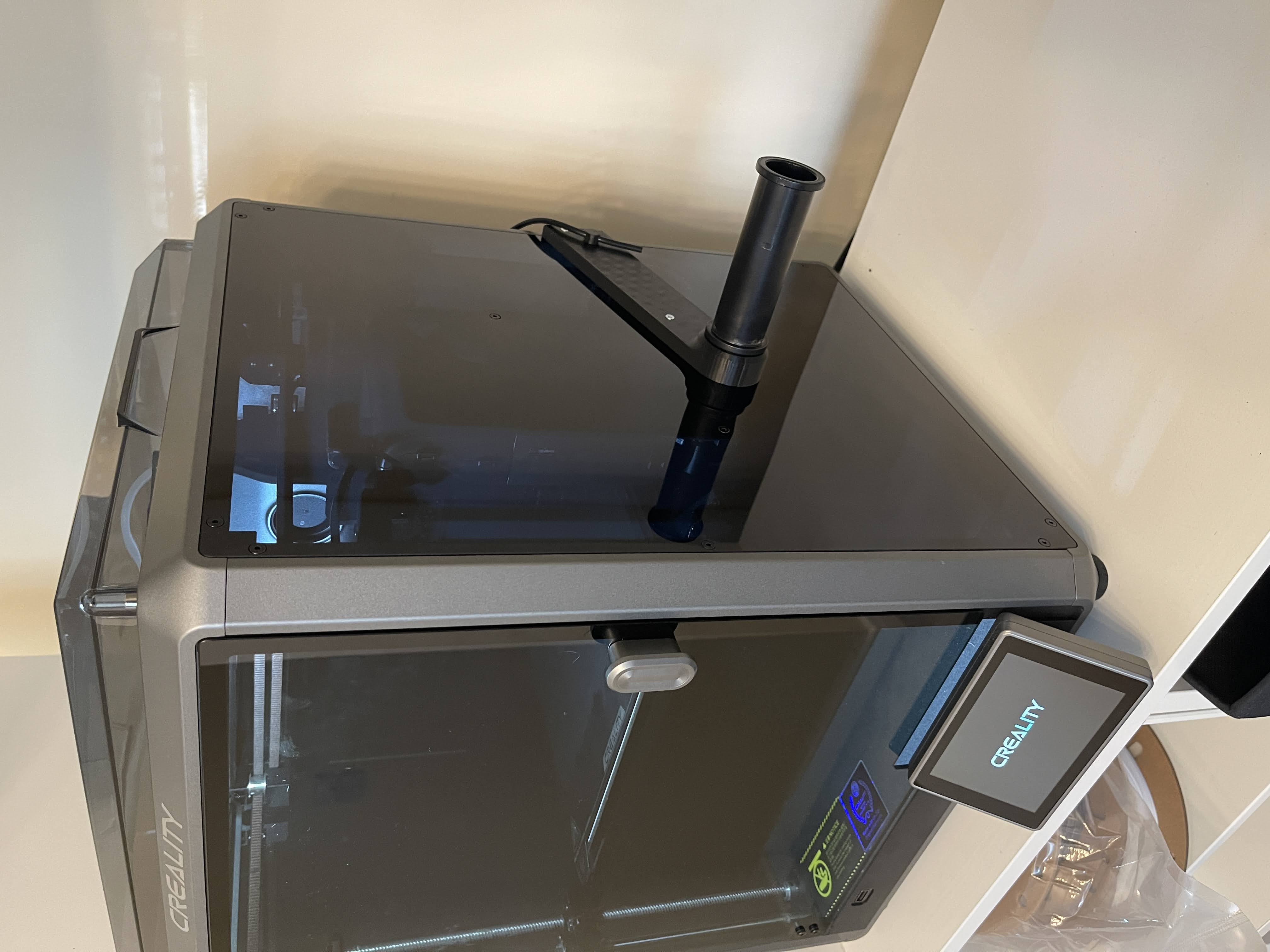 Creality K1 side mount spool holder with filament guide von ...