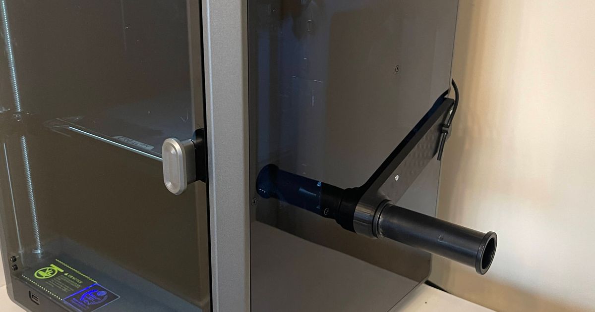 Creality K1 side mount spool holder with filament guide von ...