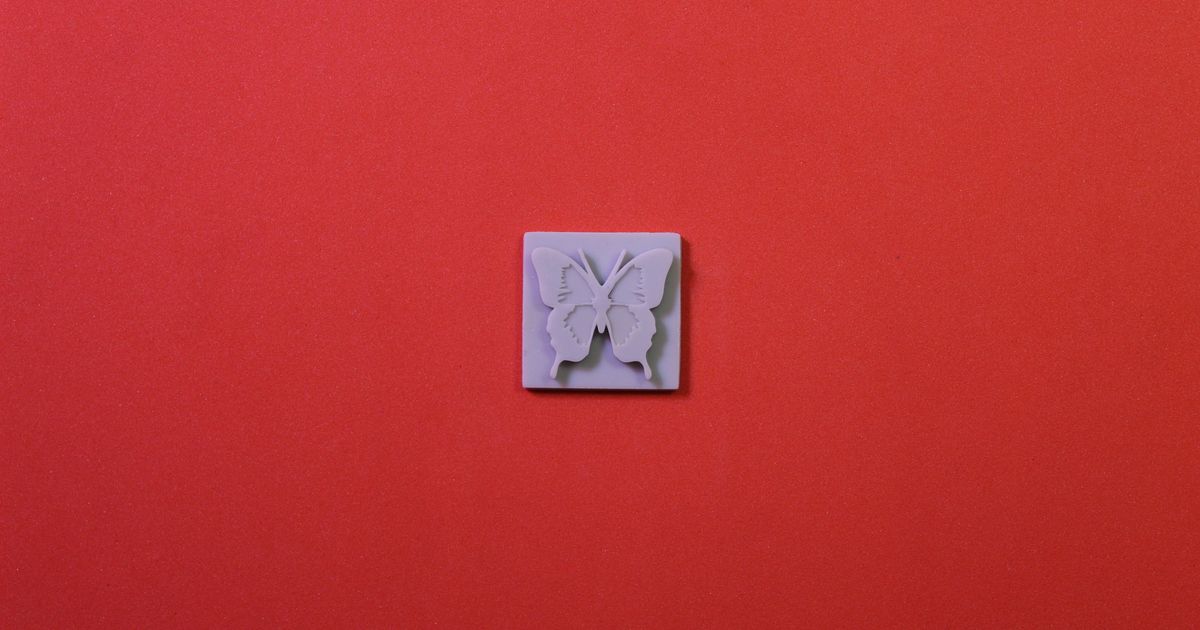 BUTTERFLY CLAY EMBOSSER by 3DPrintLab | Download free STL model ...