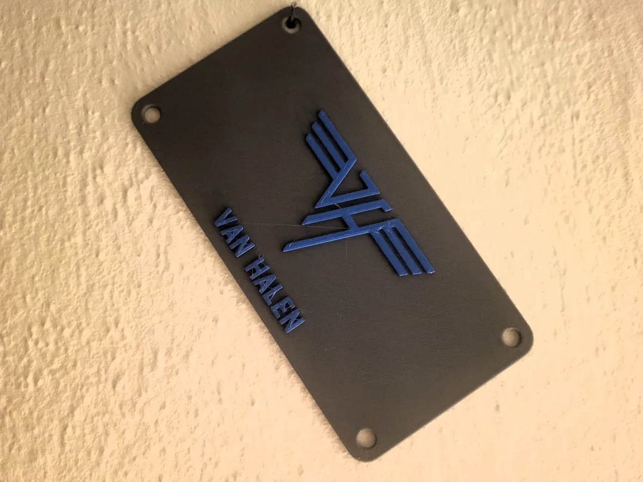 Van Halen sign by Blobouch | Download free STL model | Printables.com
