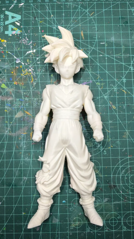 Gohan SSJ by Rocket Launch Solutions | Download free STL model ...