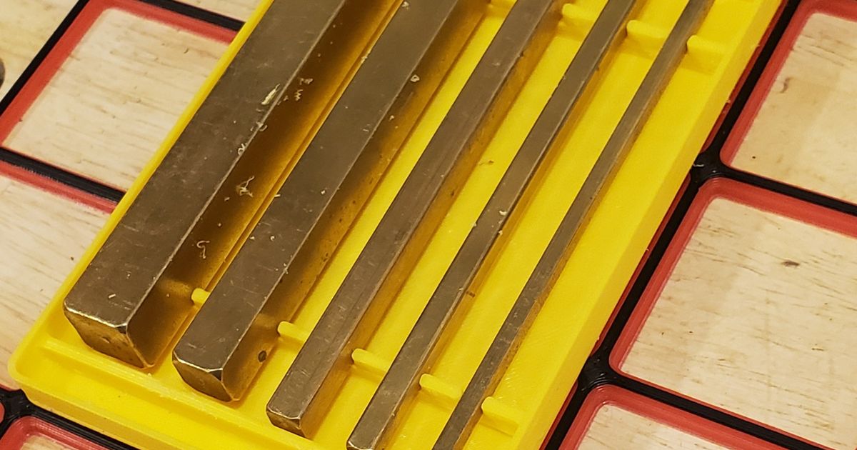 Gridfinity brass setup bar holder by Paul Harker | Download free STL ...