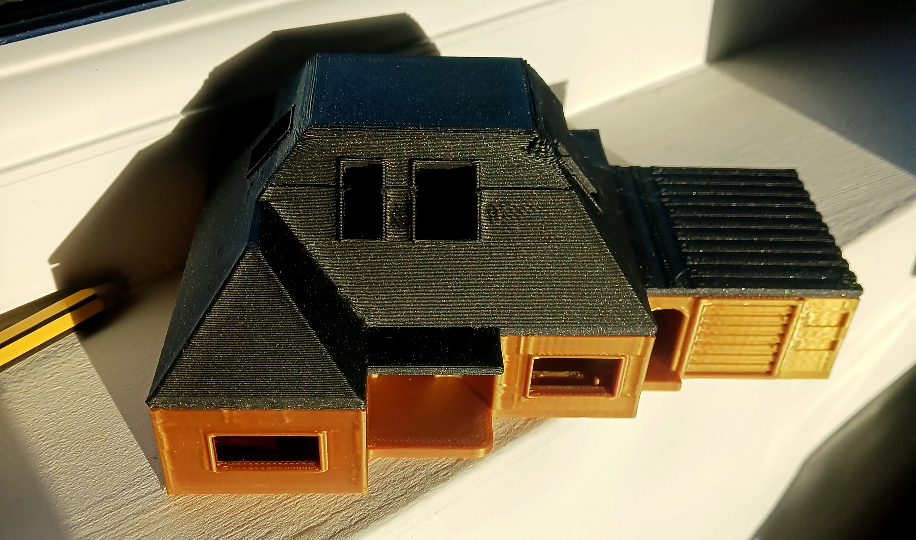 House Detailed House by KingTut | Download free STL model | Printables.com