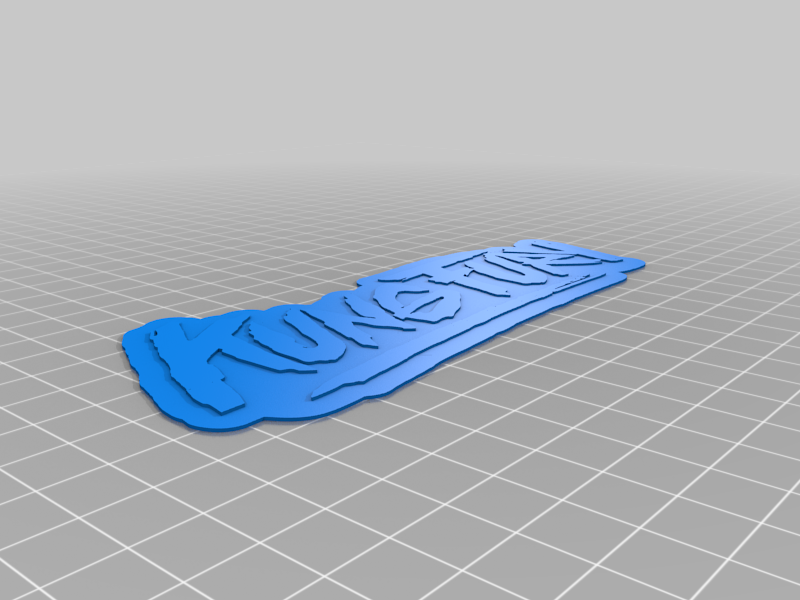 Kung Fury Logo by Maeshmaker | Download free STL model | Printables.com