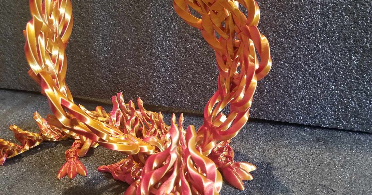 Shakaworld3D Winged Bone Crown Dragon by Shakaworld3D | Printables Store