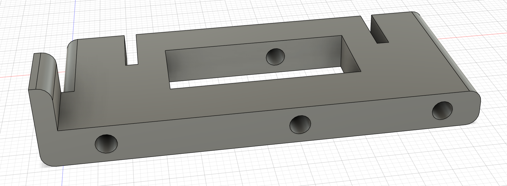 Hero Me 7.4 Linear Rail Front - Standard Belt Bracket Ender 3v2 linear ...
