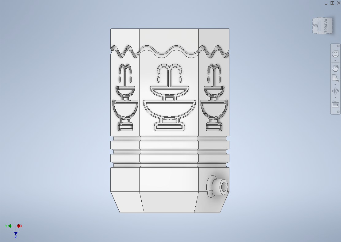 Květináč- Modular Desktop Fountain by Petr | Download free STL model ...