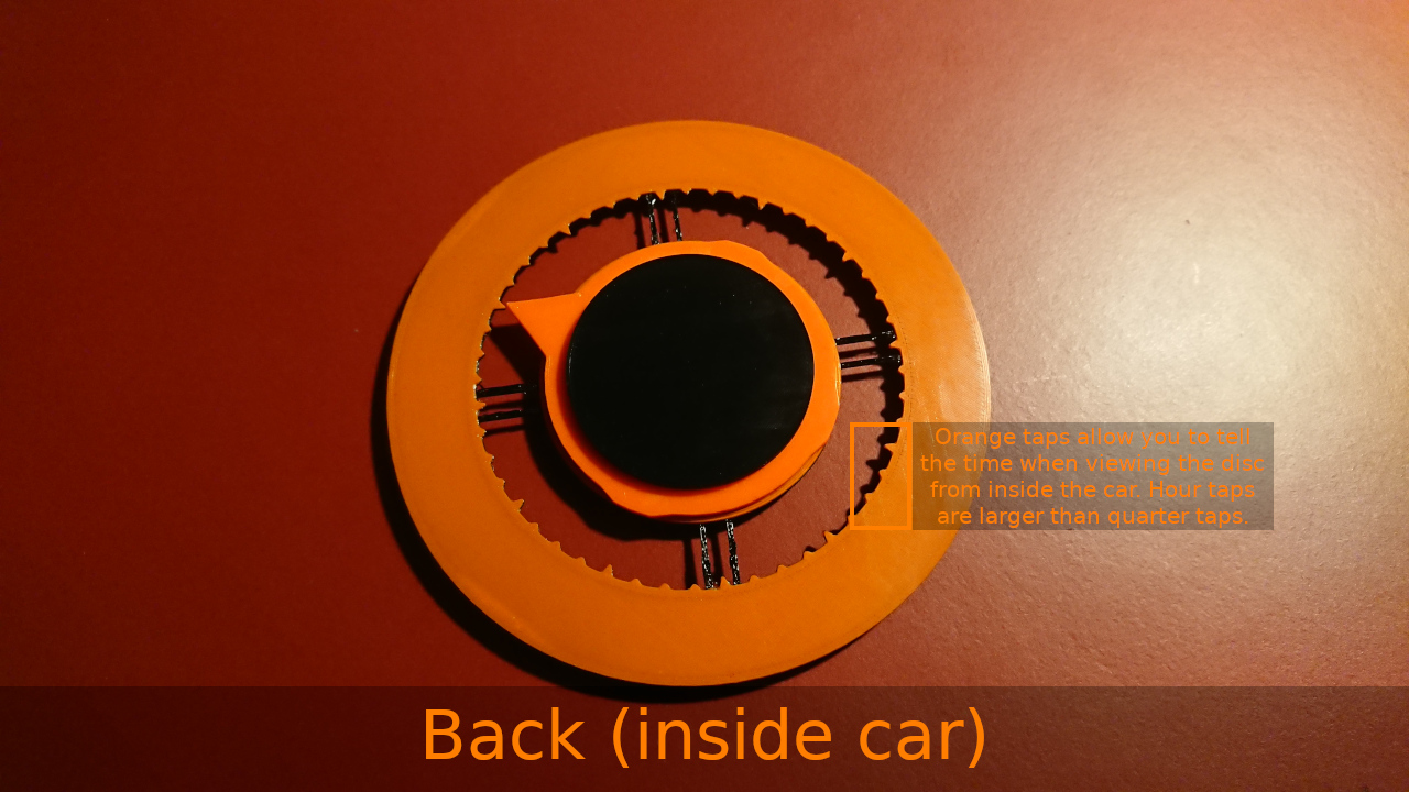 Parking disc v2 von Muldjord | Kostenloses STL-Modell herunterladen ...