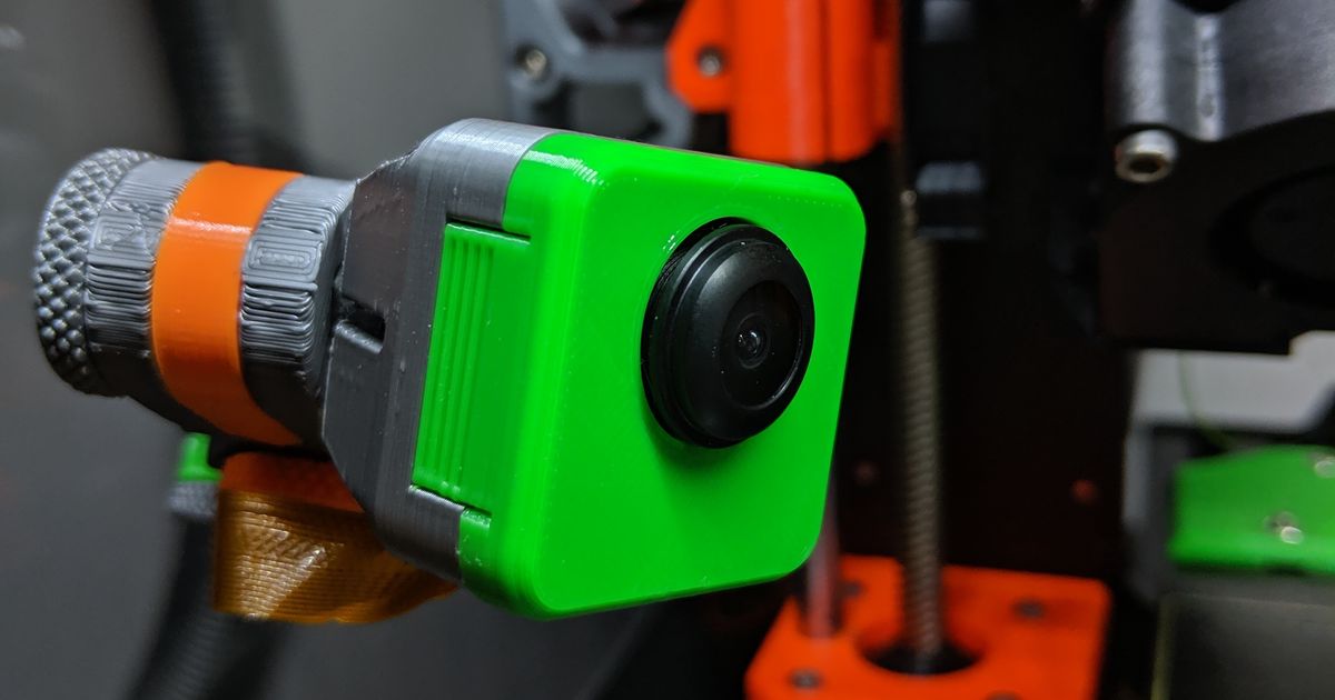 FishEye Camera Cover For Articulating Raspberry Pi Camera Mount by ...