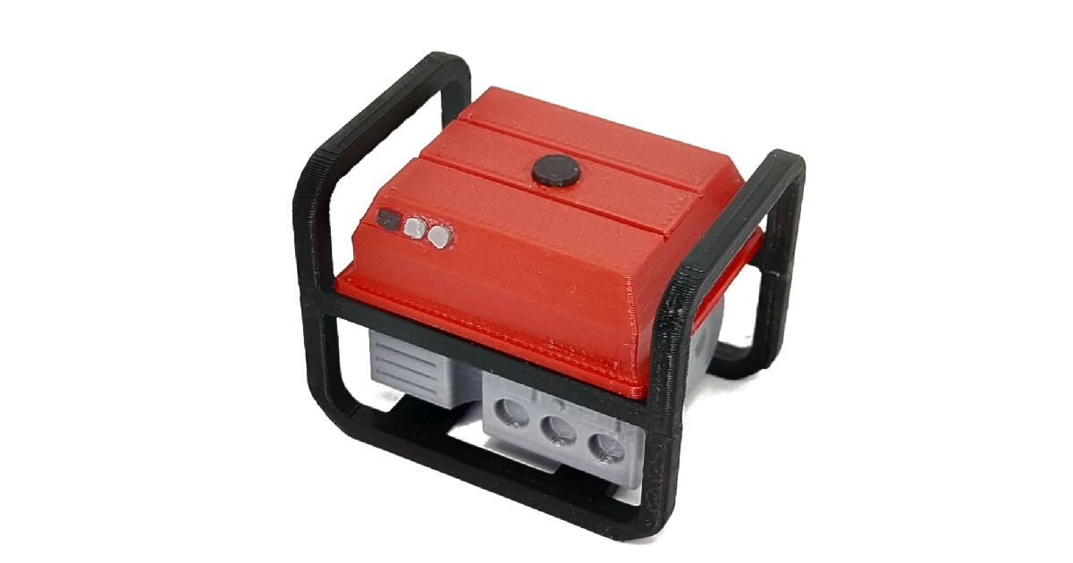PRINTFULLY3D FUEL ELECTRIC GENERATOR 1/10 by PrintFully3D.com ...