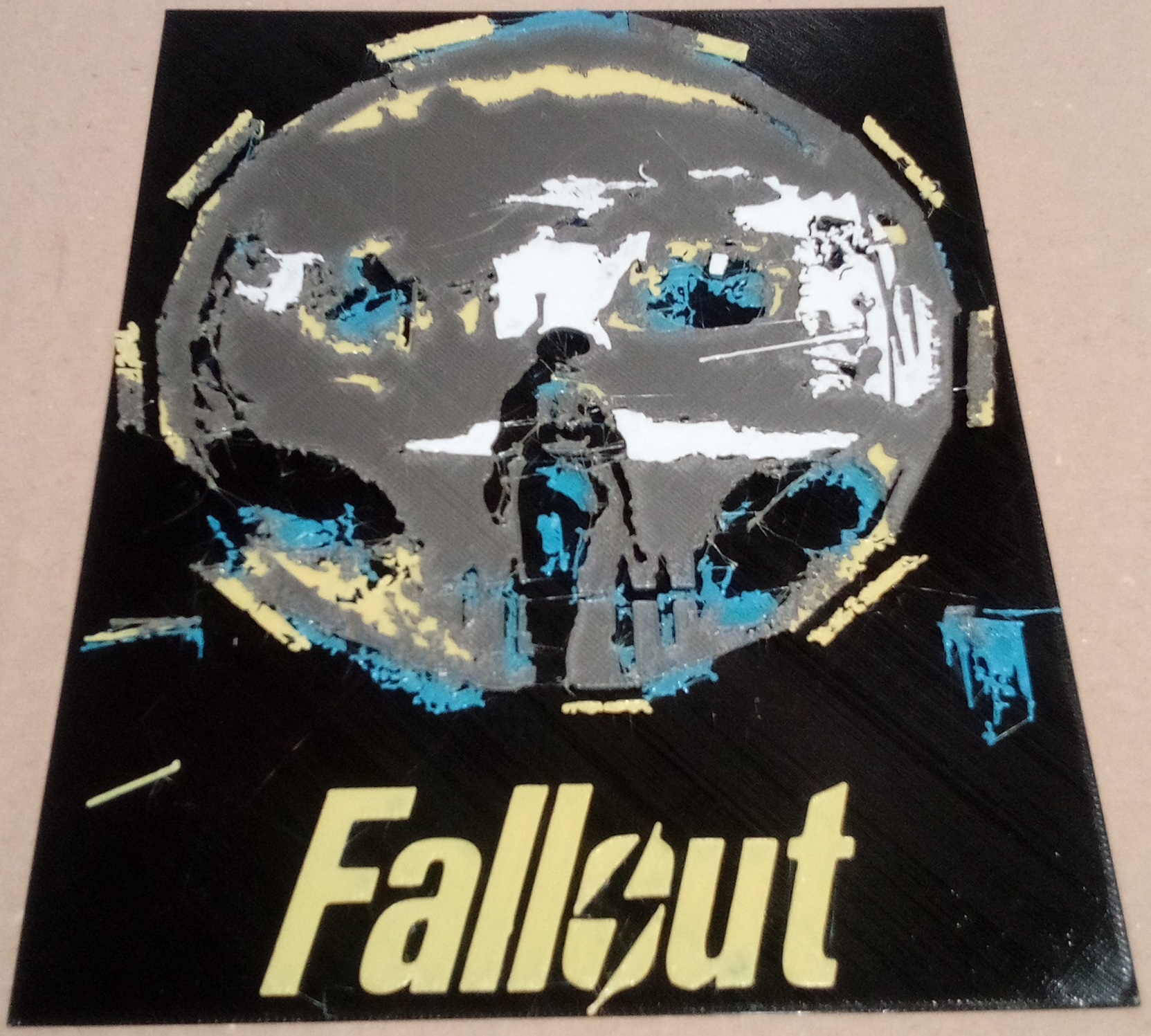 Fallout - HueForge von Jiří Šilhavík | Kostenloses STL-Modell ...