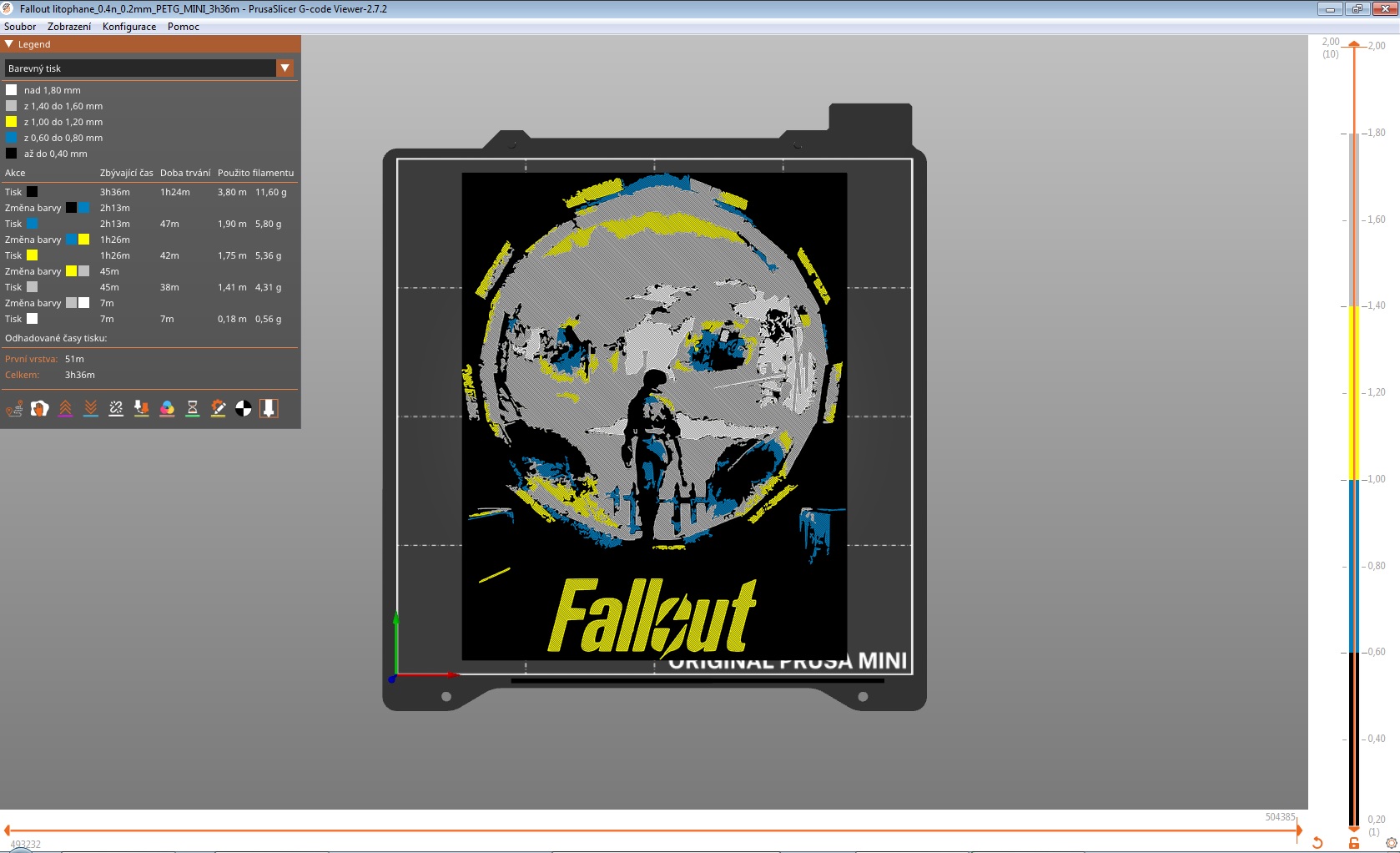 Fallout - HueForge por Jiří Šilhavík | Descargar modelo STL gratuito ...