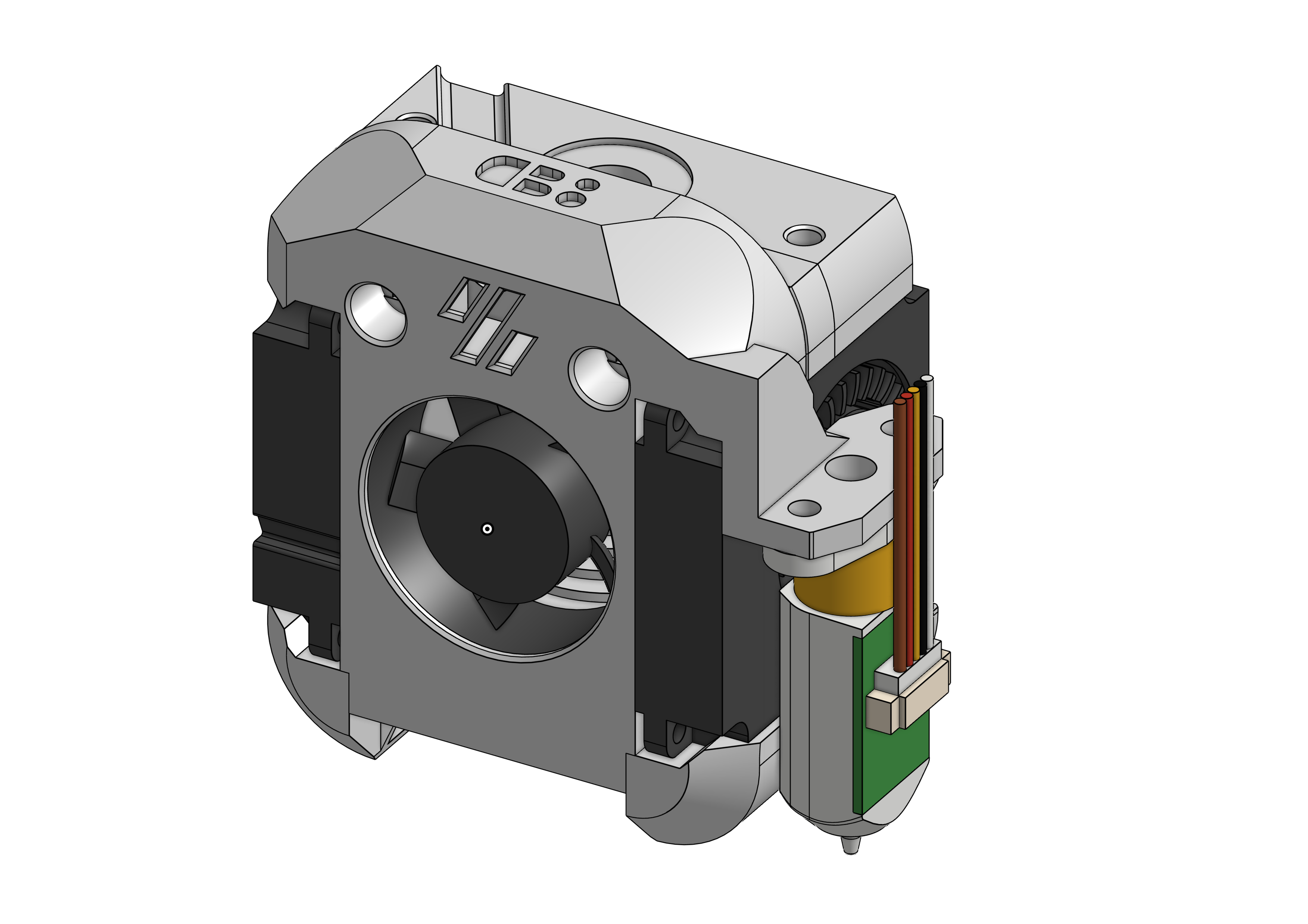 Dragon Burner BLTouch/3DTouch by mtczekajlo | Download free STL model ...