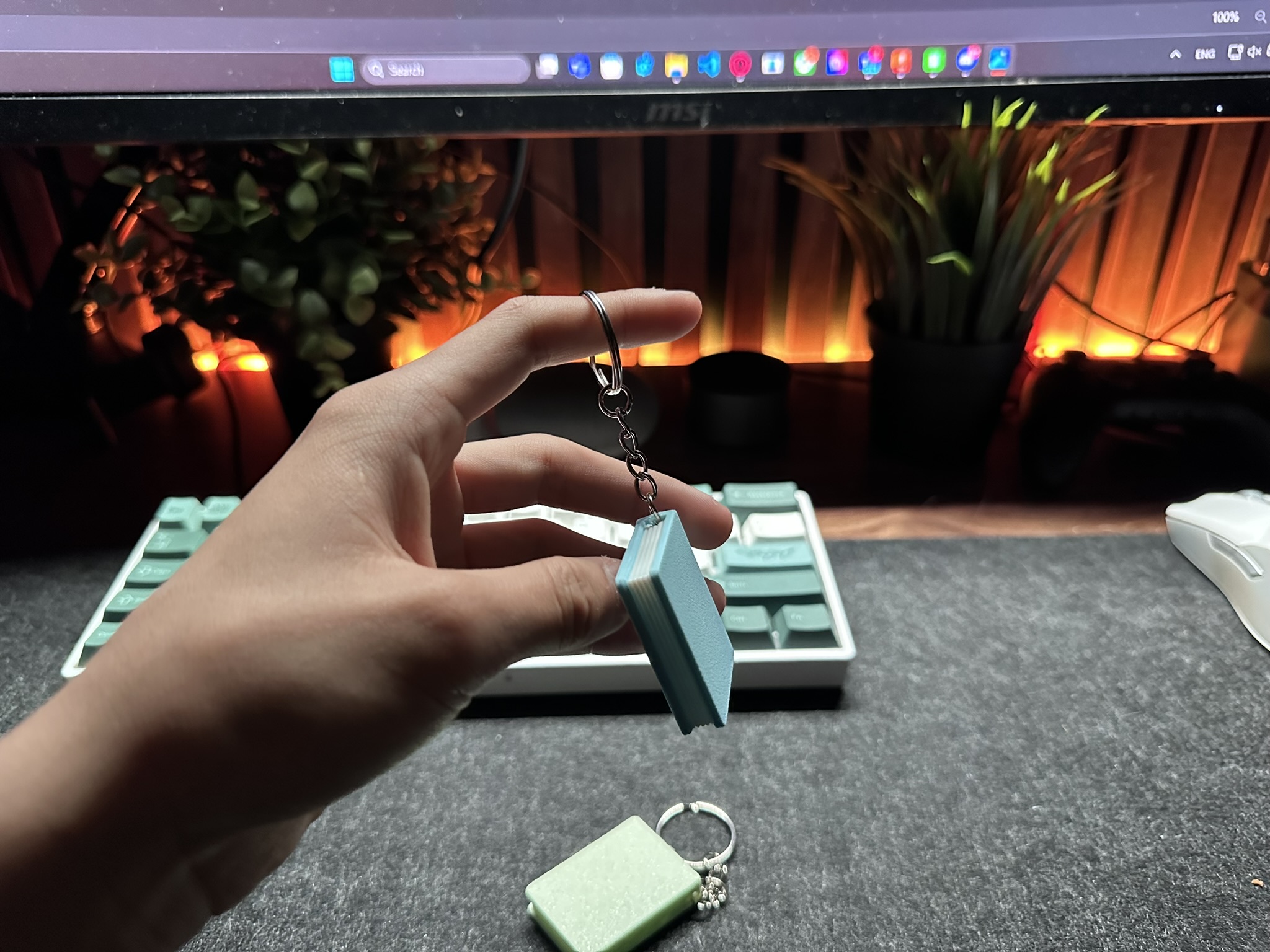 Book Keychain / Display por Vixvvo3D | Descargar modelo STL gratuito ...