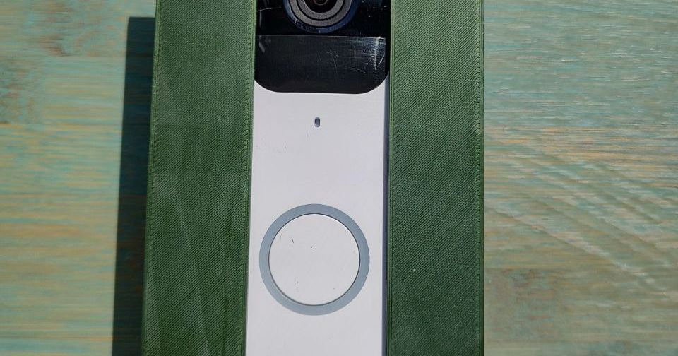 Smaller-Faceplate-Blink-Doorbell-Wall-Installation-Panel by Micheal ...