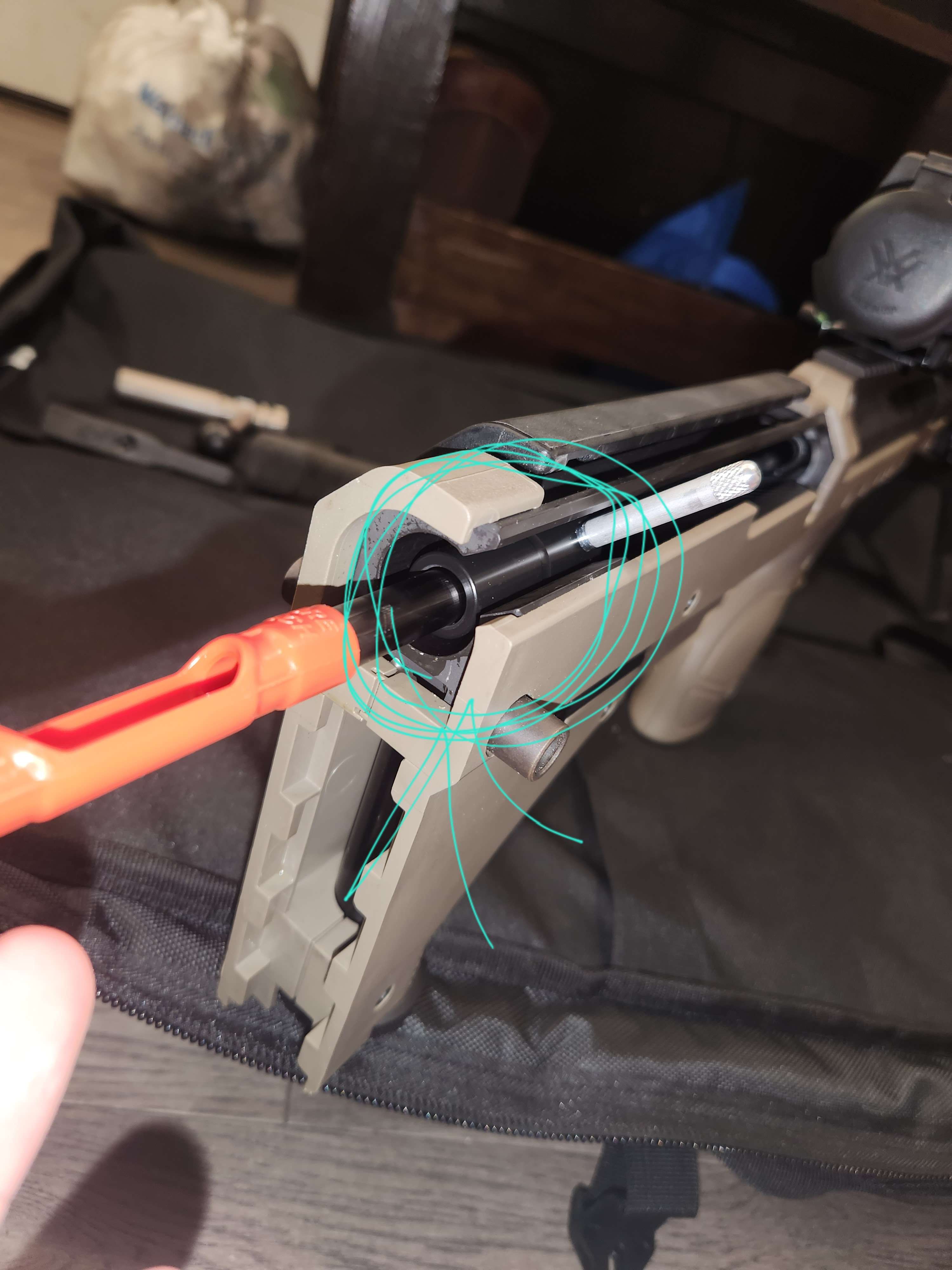 Desert Tech SRS cleaning rod guide alignment spacer by UnluckyVoyager ...