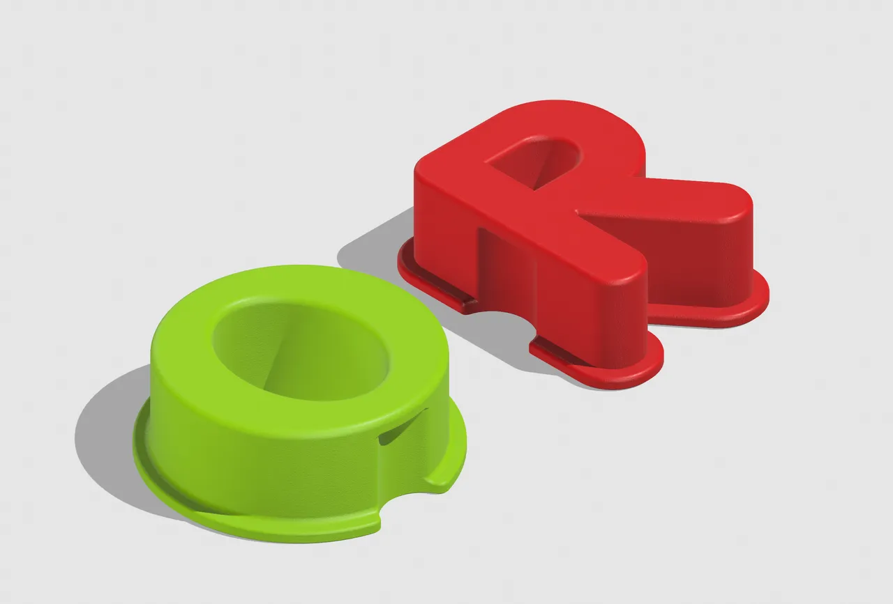 Replacement Letters for Playskool's Elmo On-the-Go Letters Set by ...
