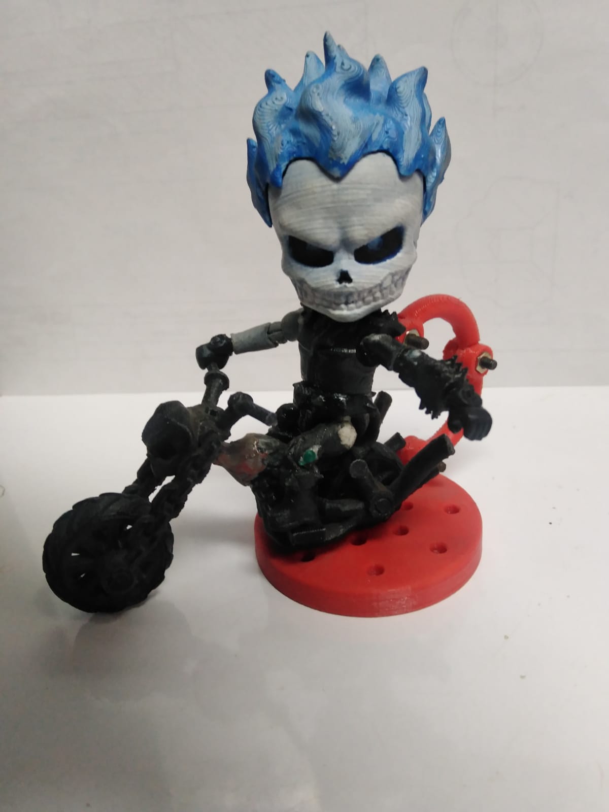 ghost rider + motorcycle (chibi version) by erickgull | Download free ...
