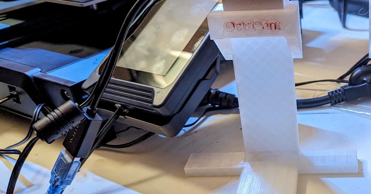 Raspberry pi zero w 2 OctoPrint stand * by Theron L. | Download free ...