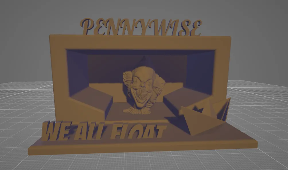 Pennywise Display Box by 3DDcoenie | Download free STL model ...