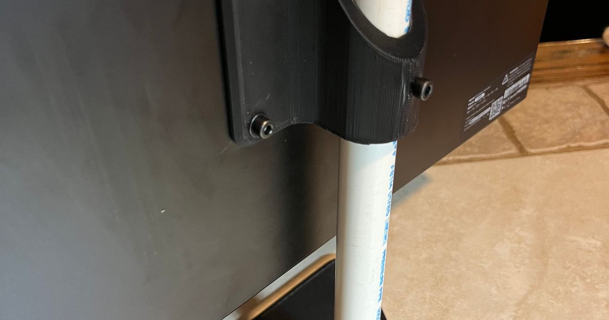 Portable Monitor Stand Vesa 75 with pvc riser by kadmium | Download ...