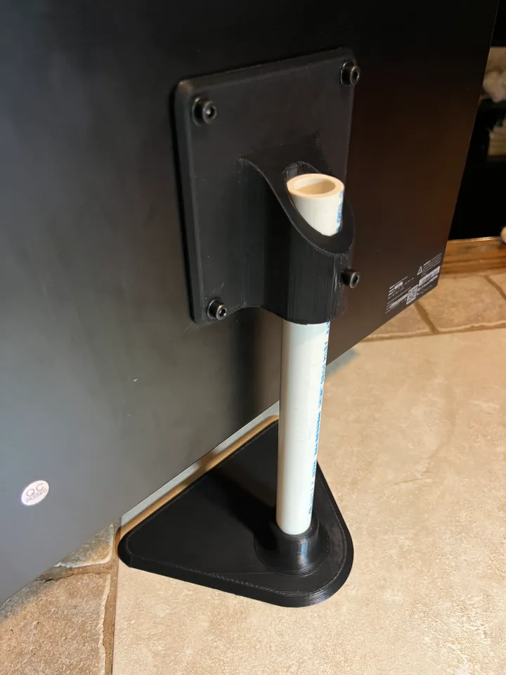 Portable Monitor Stand Vesa 75 with pvc riser by kadmium | Download ...