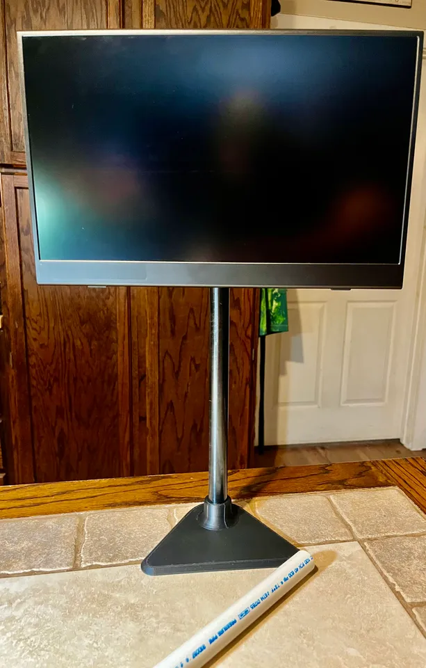 Portable Monitor Stand Vesa 75 with pvc riser by kadmium | Download ...