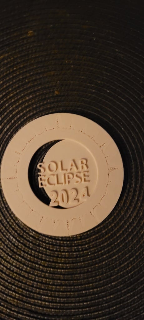 Solar Eclipse 2024 by jex7 | Download free STL model | Printables.com