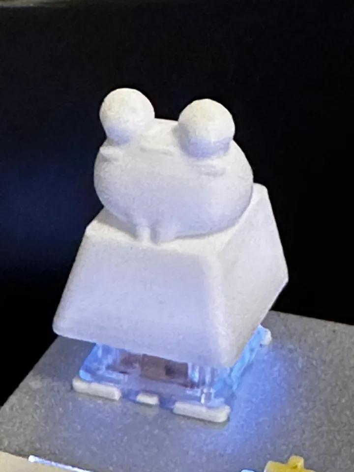 Frog Butt Keycap by Carolyn | Download free STL model | Printables.com