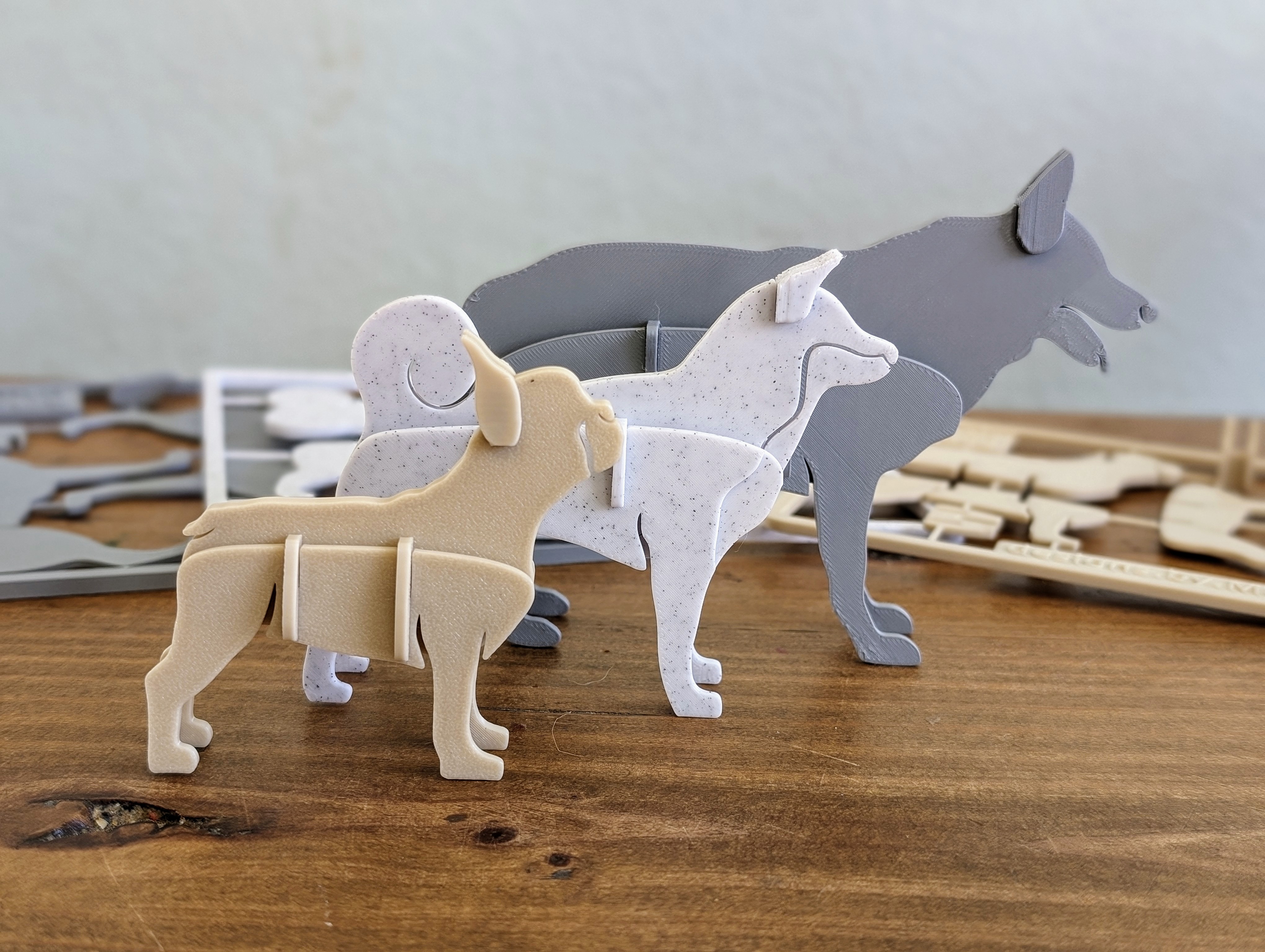 Dog Kit Card - Multiple Breeds by designs.by.Marcum | Download free STL ...