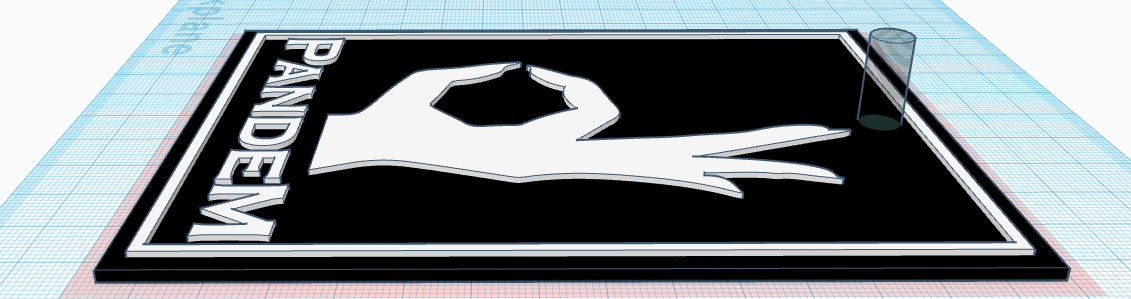 pandem Keychain by alex jaimes | Download free STL model | Printables.com