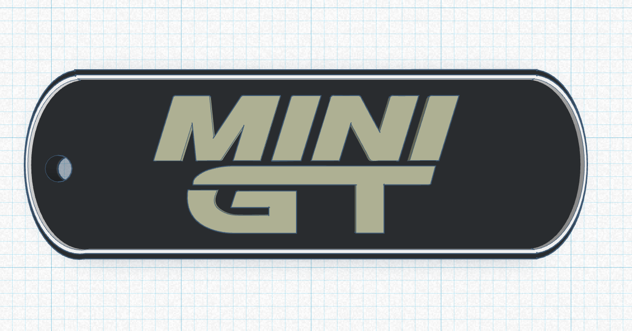 mini gt keychain by Sugar Skull | Download free STL model | Printables.com