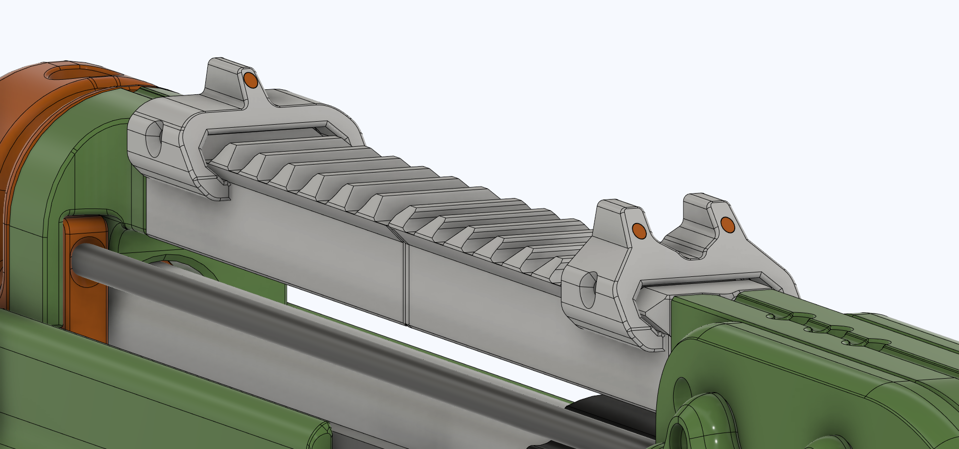 SLAB - Silly's Lever Action Blaster (Nerf Homemade) by Sillybutts | Download free STL model ...