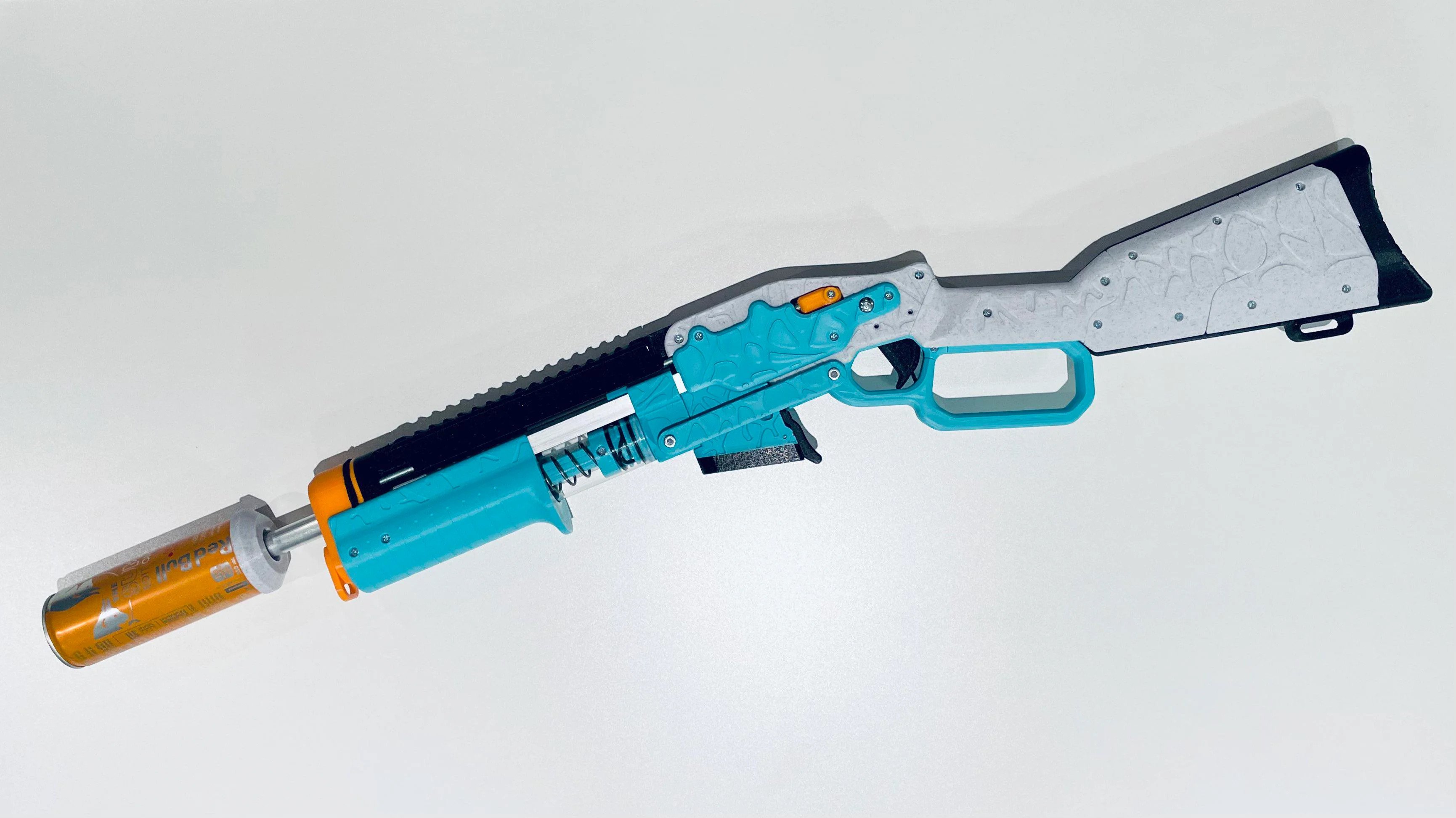 SLAB - Silly's Lever Action Blaster (Nerf Homemade) by Sillybutts | Download free STL model ...