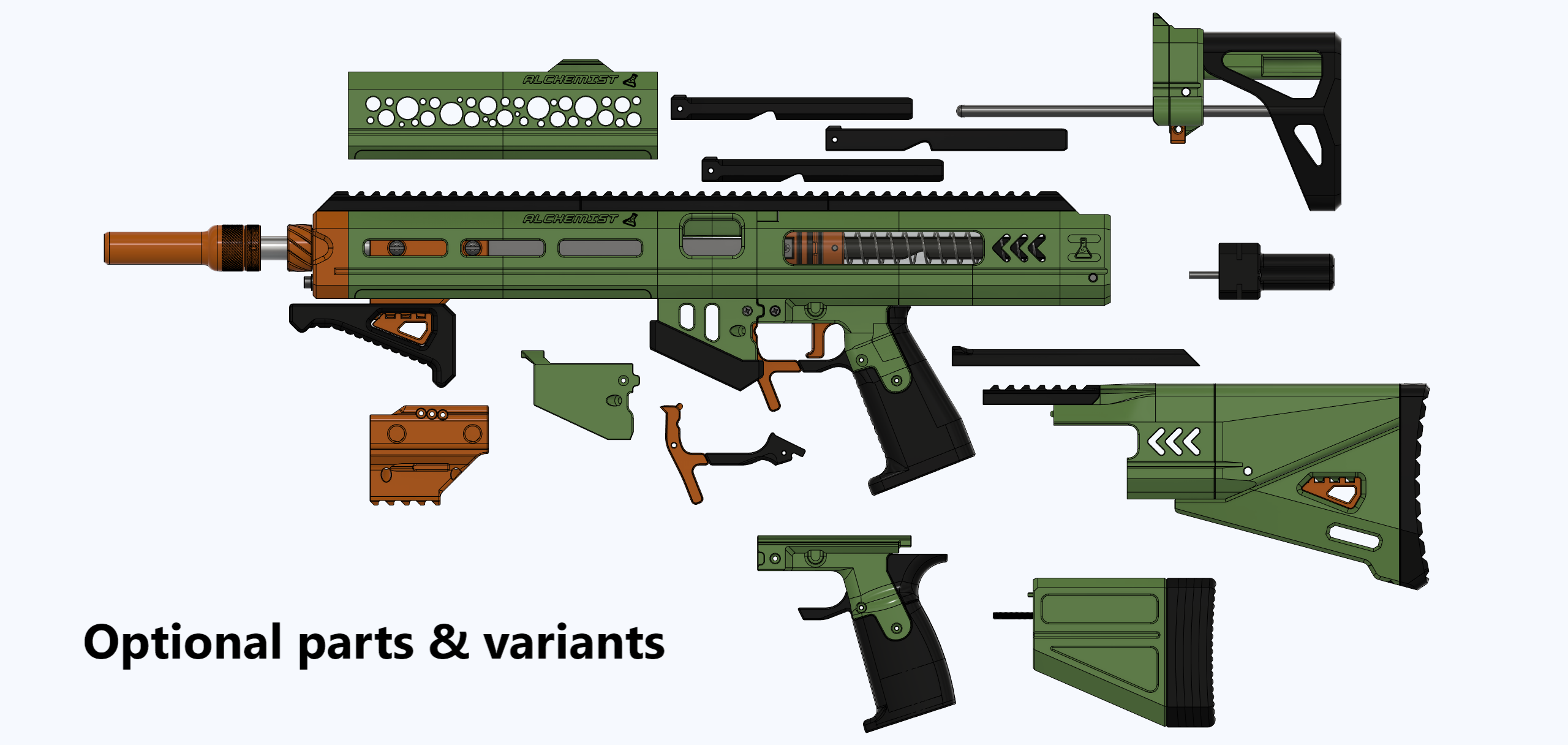Alchemist - Pump Action Blaster (Nerf Homemade) by Sillybutts ...