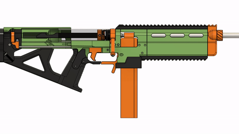 Cynthia - Bolt Action Blaster (Nerf Homemade) by Sillybutts | Download free STL model ...