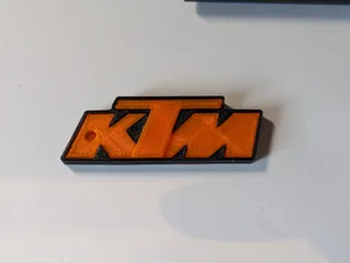 ktm logo by mb3dcz | Download free STL model | Printables.com