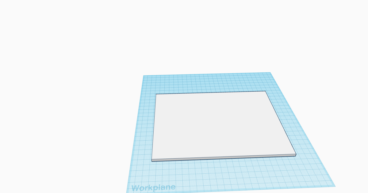 Flat plate 230x165 by Otto Kartye | Download free STL model ...
