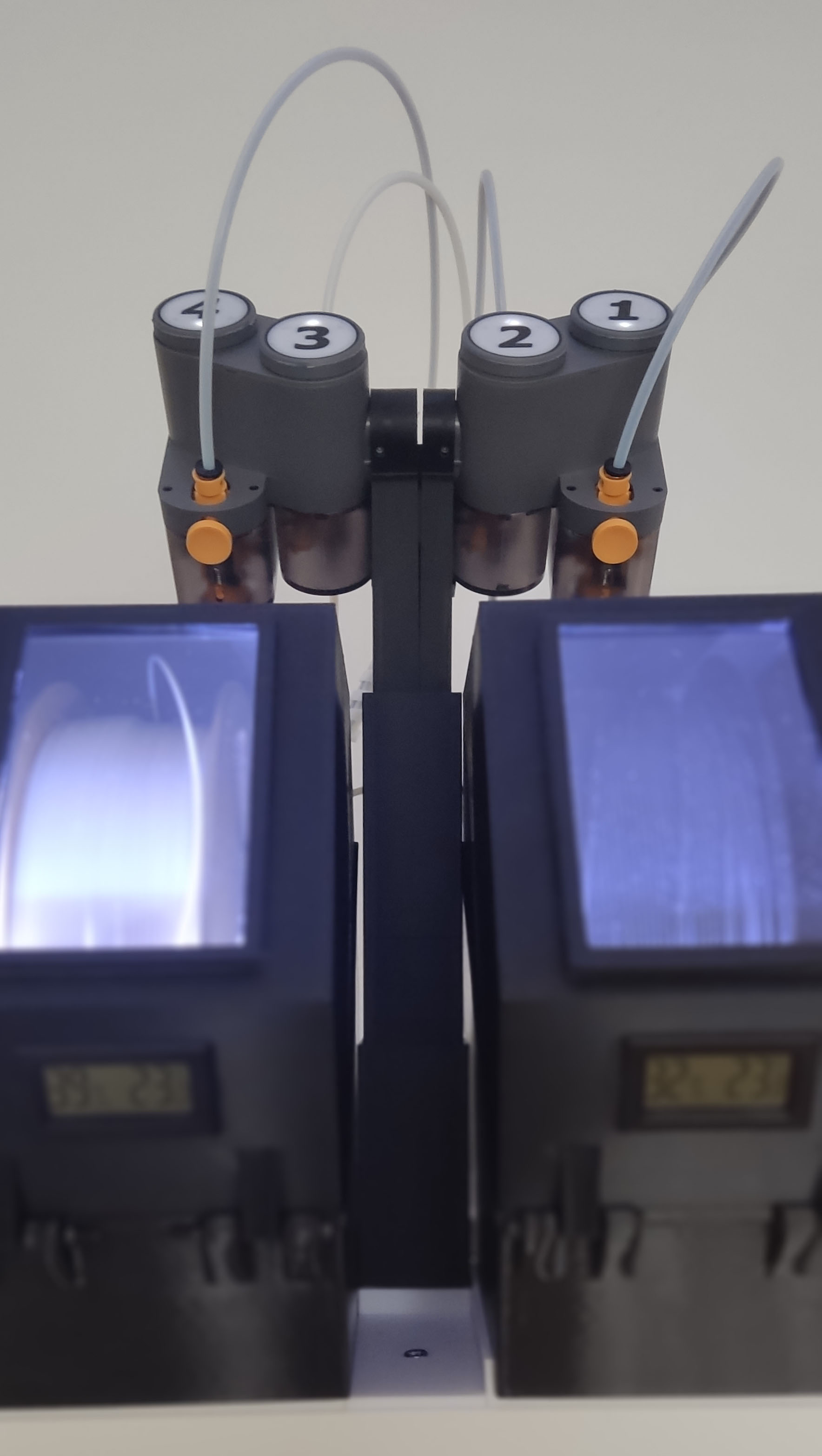 A1 AMS Lite Hexagon Drybox - LED MOD by pixelschubbser | Download free ...