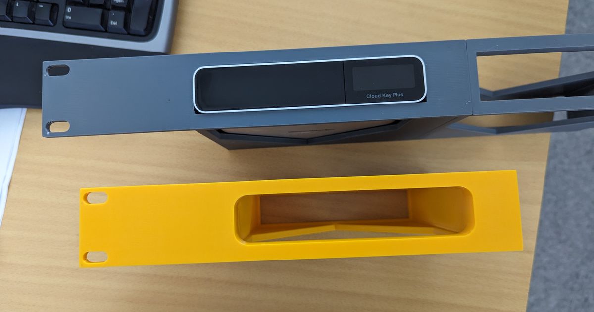 Ubiquiti UniFi Cloud Key Gen 2 Plus Rack Mount left side by Radek Smrž ...