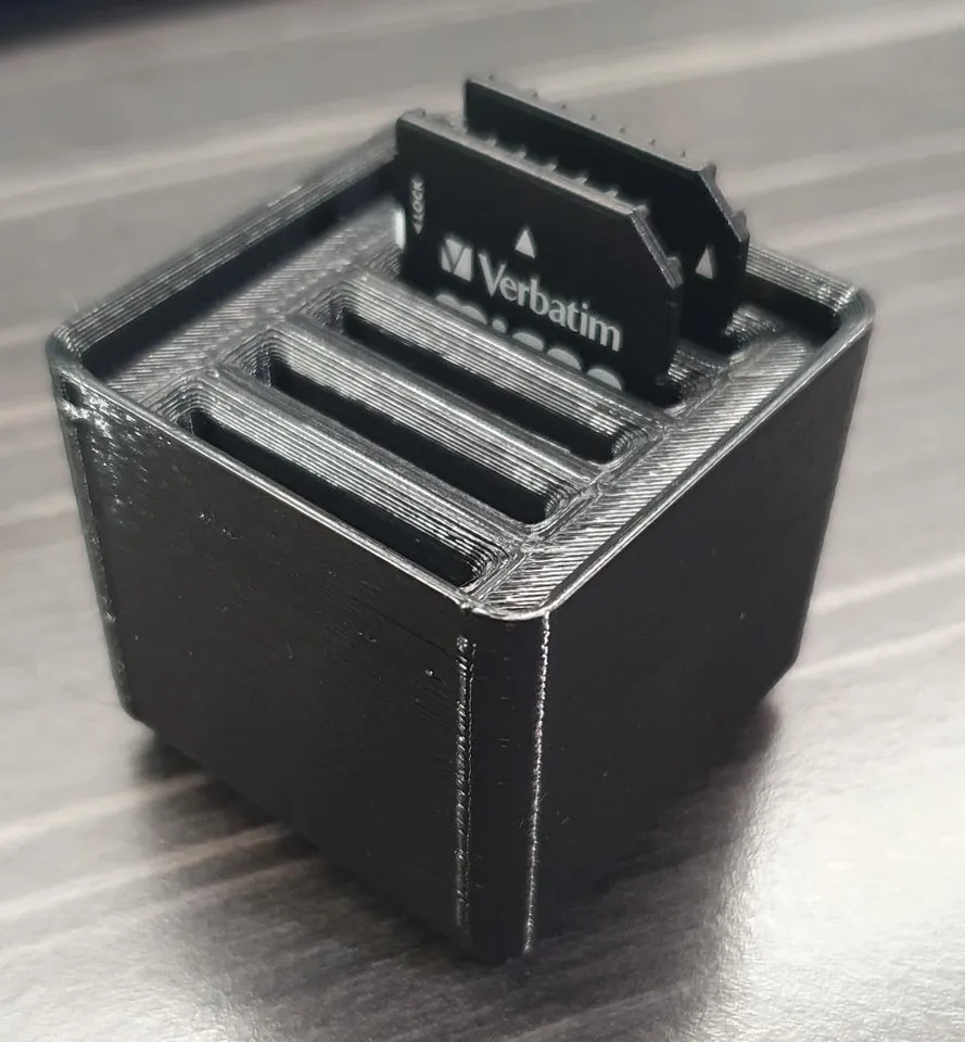 Gridfinity SD Cards Holder by jaydn | Download free STL model ...