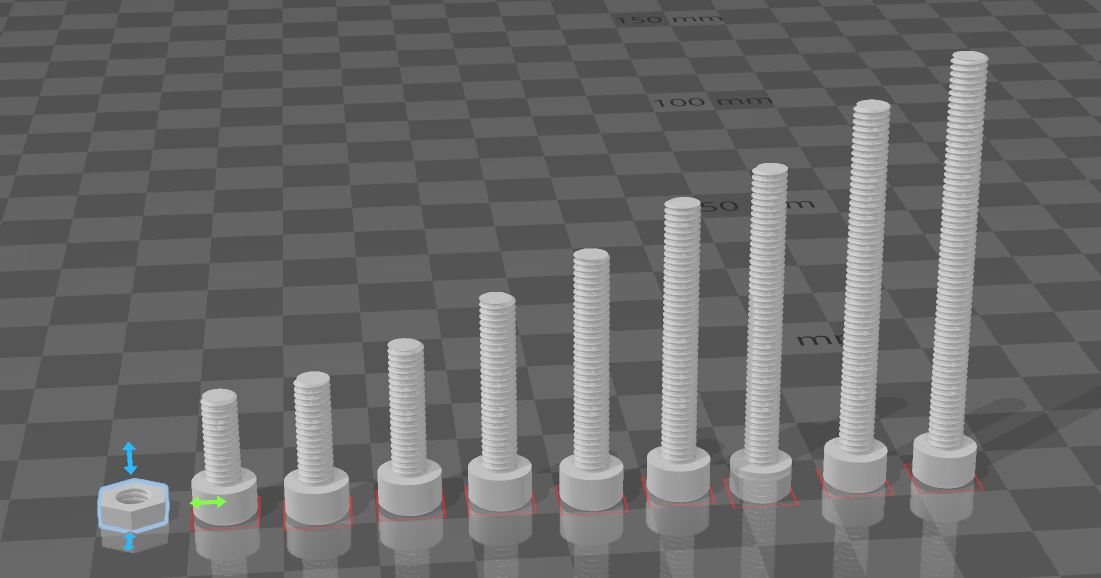 M4 Screw / Bolt by Jorg394 | Download free STL model | Printables.com