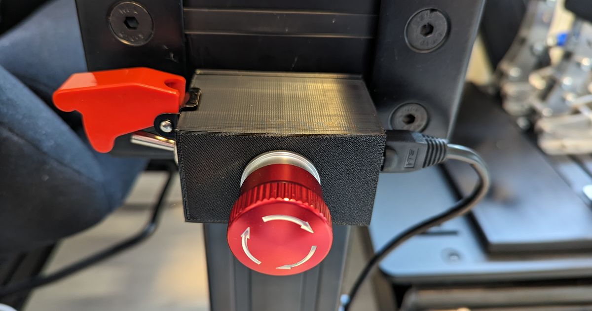 VRS DirectForce Pro Wheel Base Power Switch and E-Stop by Andreas Otto ...