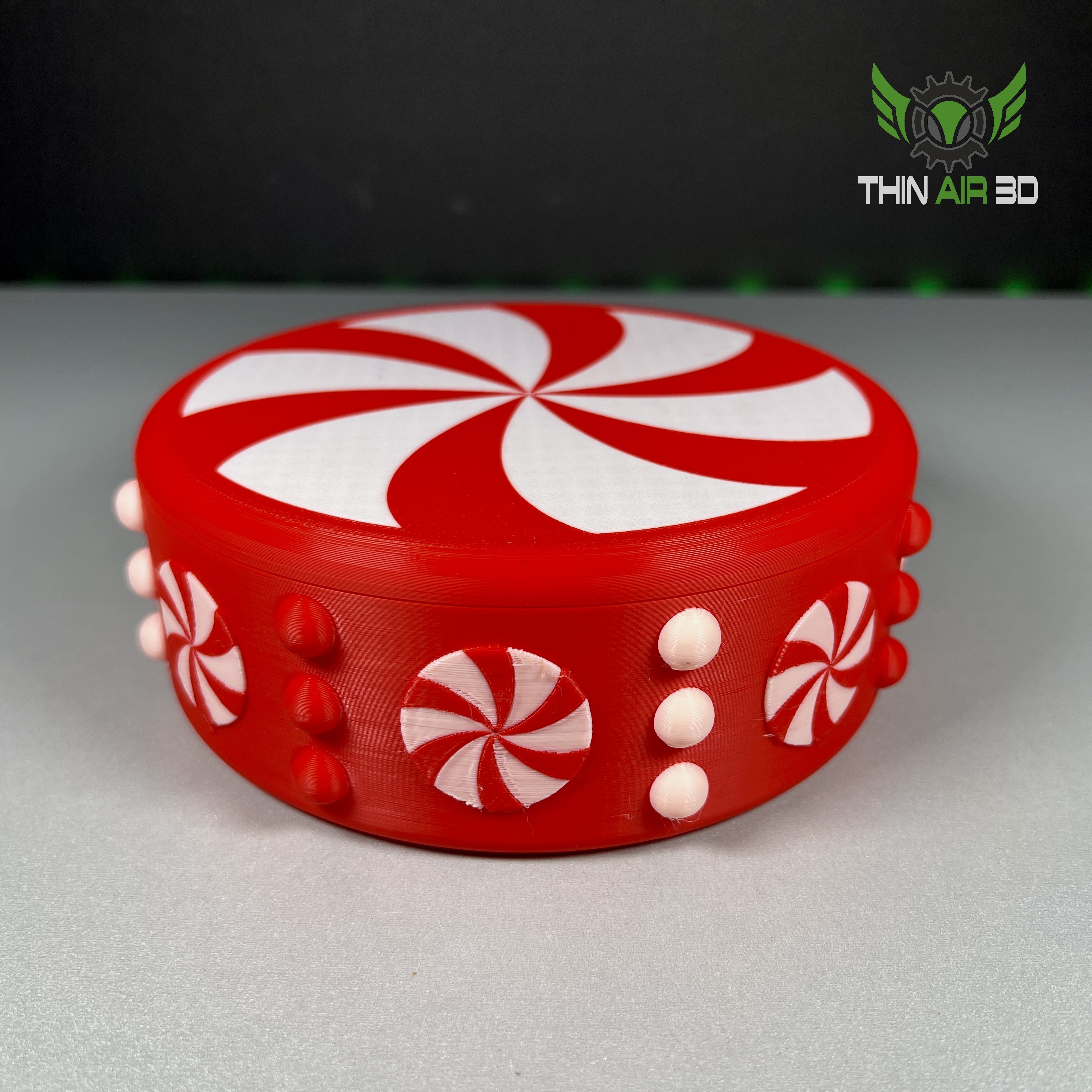 Peppermint Candy Bowl by ThinAir3D | Download free STL model ...