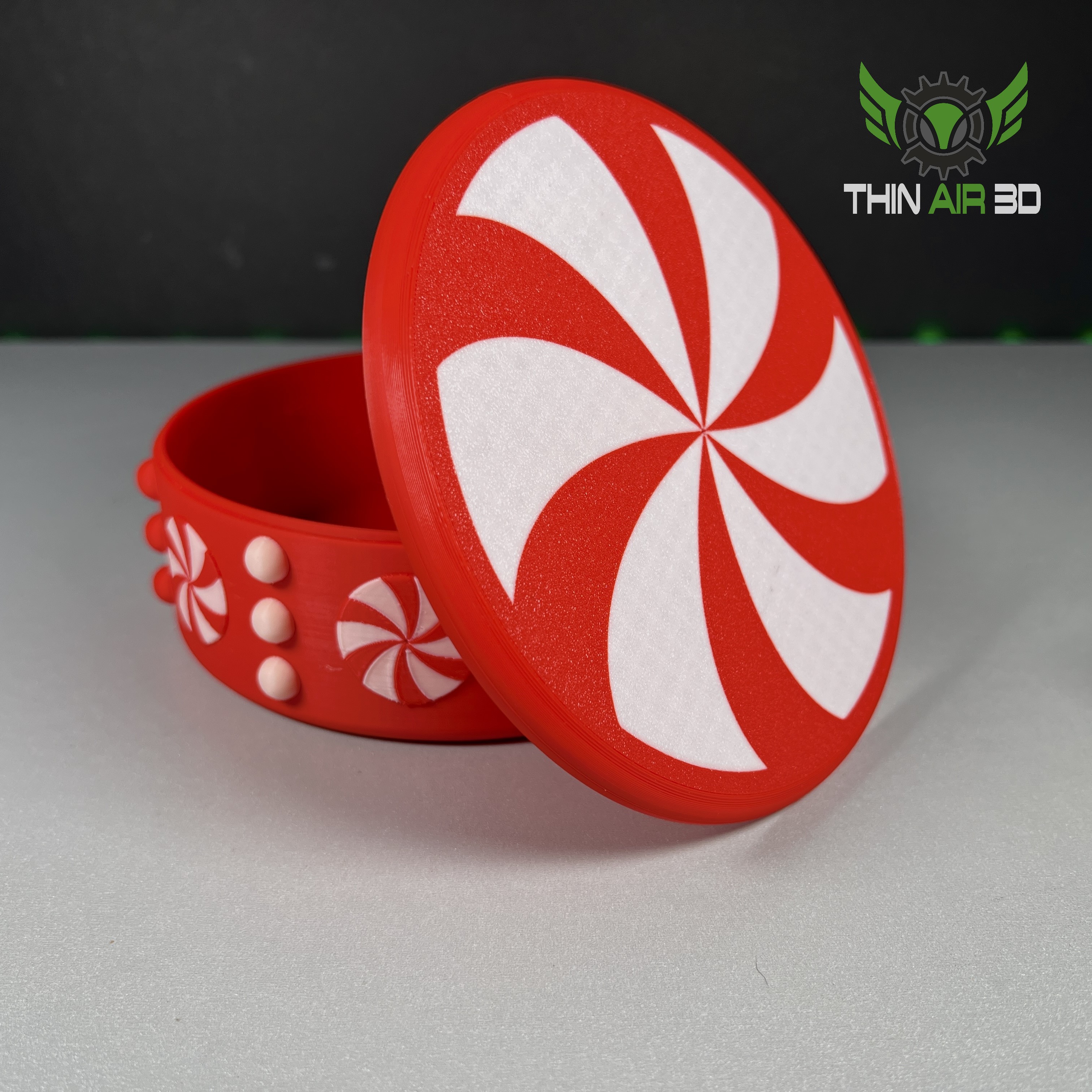Peppermint Candy Bowl by ThinAir3D | Download free STL model ...
