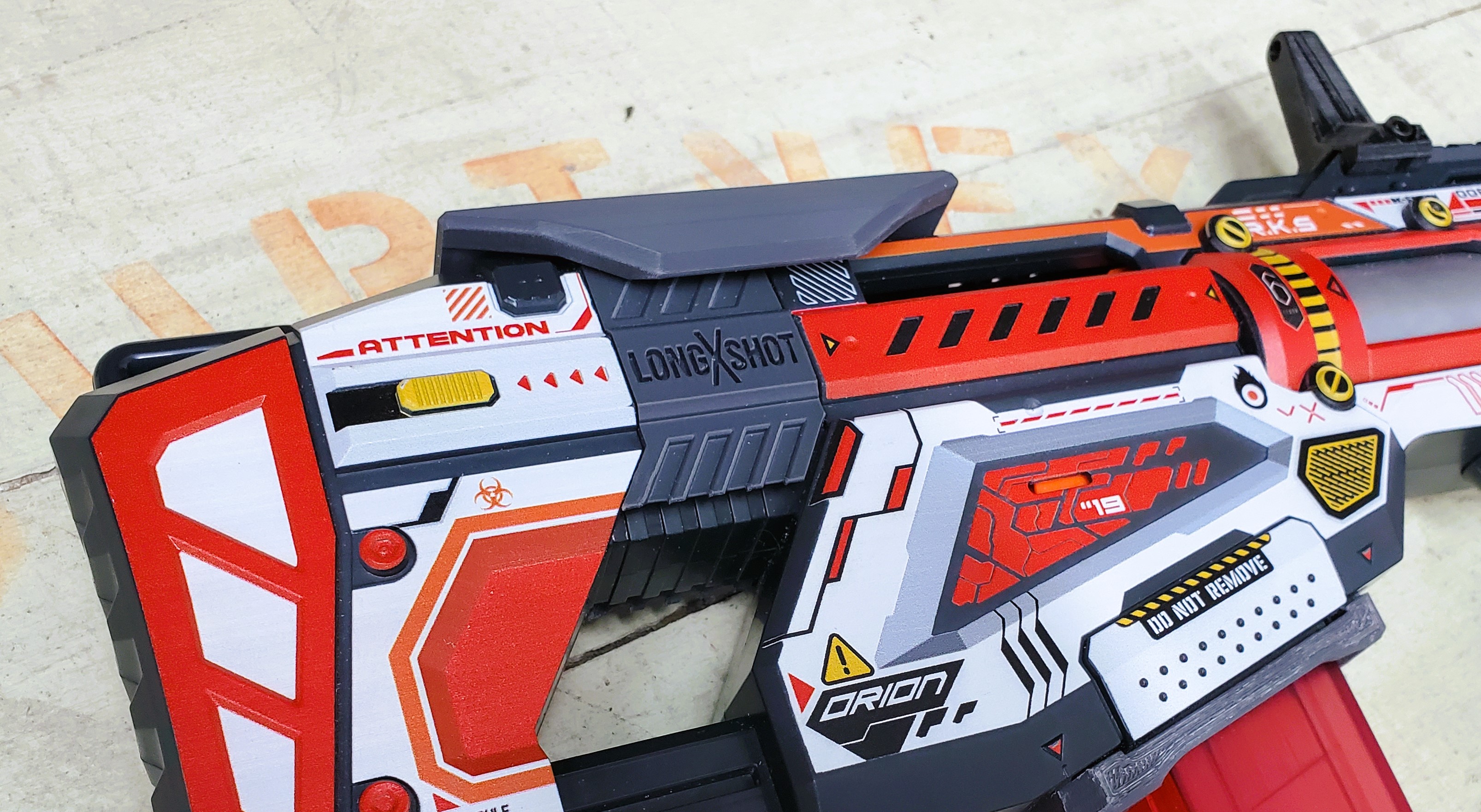 LongXshot (X-Shot Longshot Pro) Stock Lock & Cheek Rest (LEFTY & Righty ...