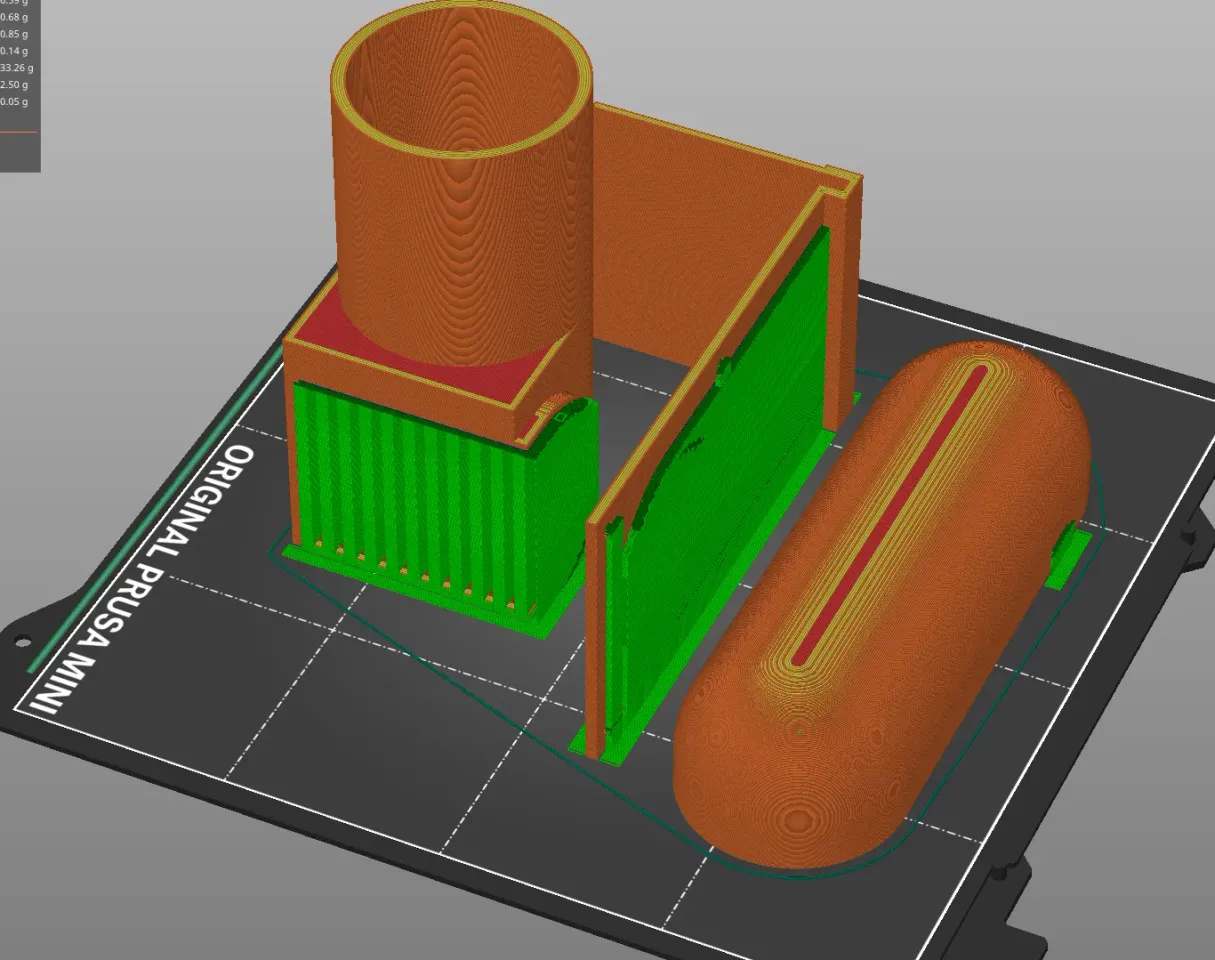 Prusa Mini Enclosure Accessories and Adapters by Jrod | Download free ...