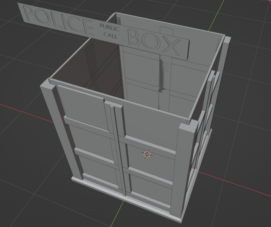 Tardis House Light by Prokop | Download free STL model | Printables.com