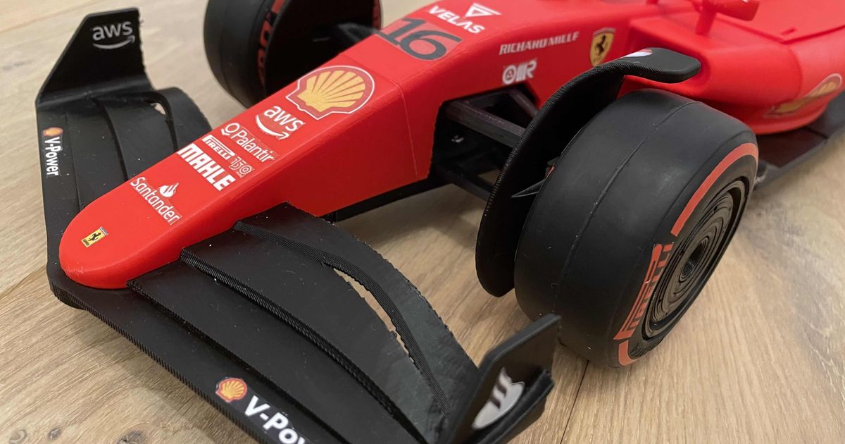 OpenRC F1 2022 F104 Rims + Wheelfin by Hudson Golub | Download free STL ...